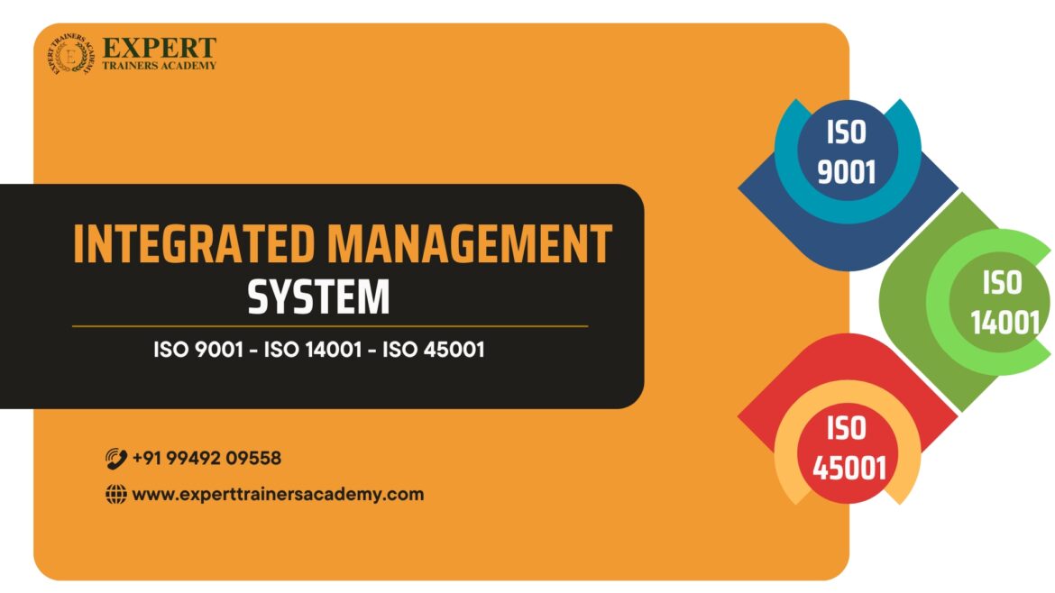 Integrated Management System ISO 9001 ISO 14001 ISO 45001